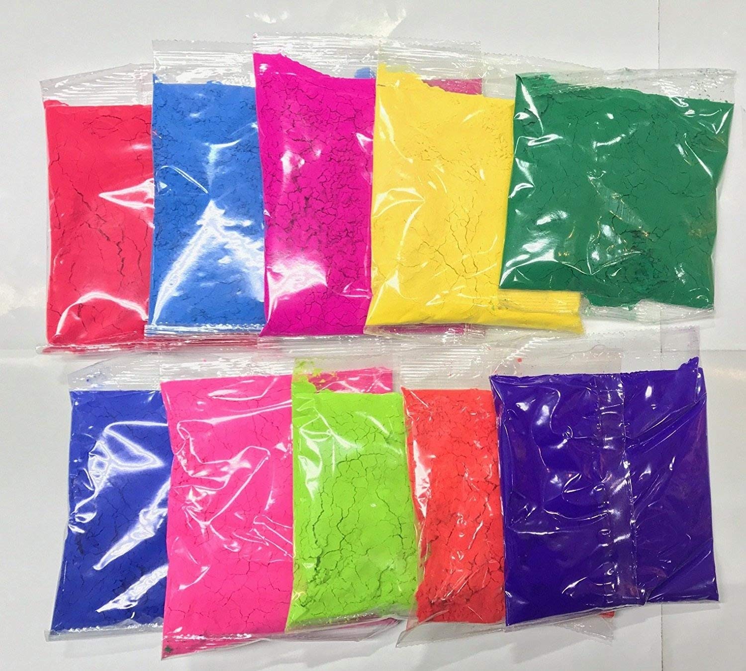 Holi Color Powder in Customized bags | GLOBAL EXPORT